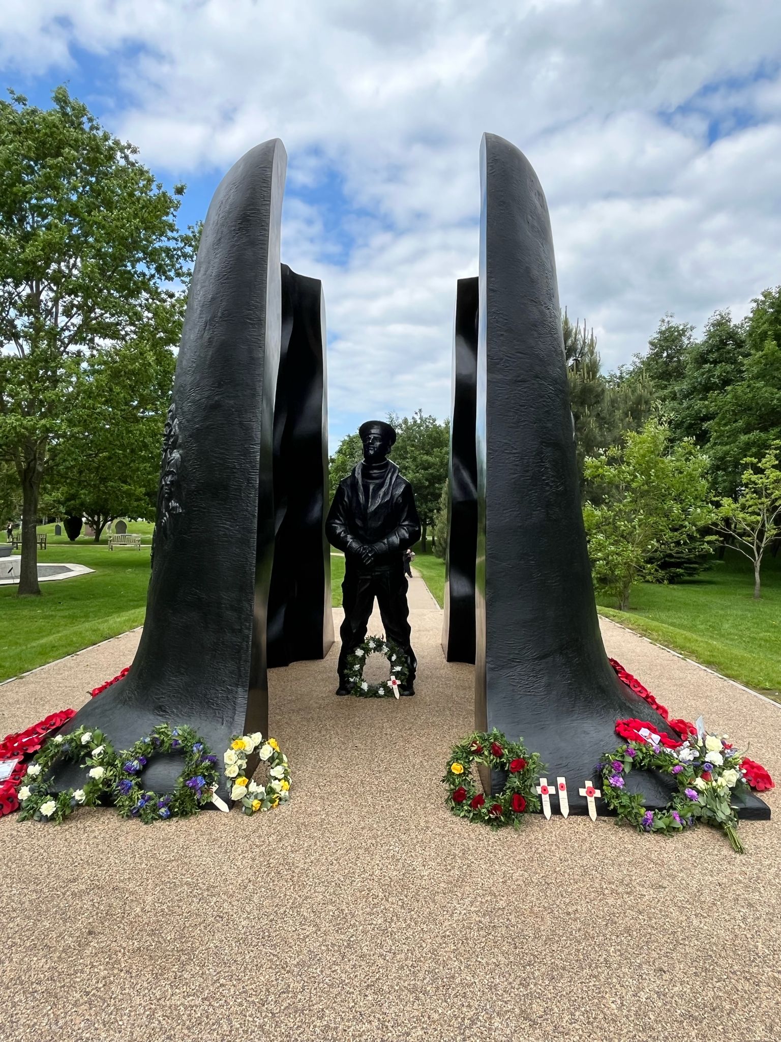 2nd anniversary of the Submariners Memorial at The National Memorial ...