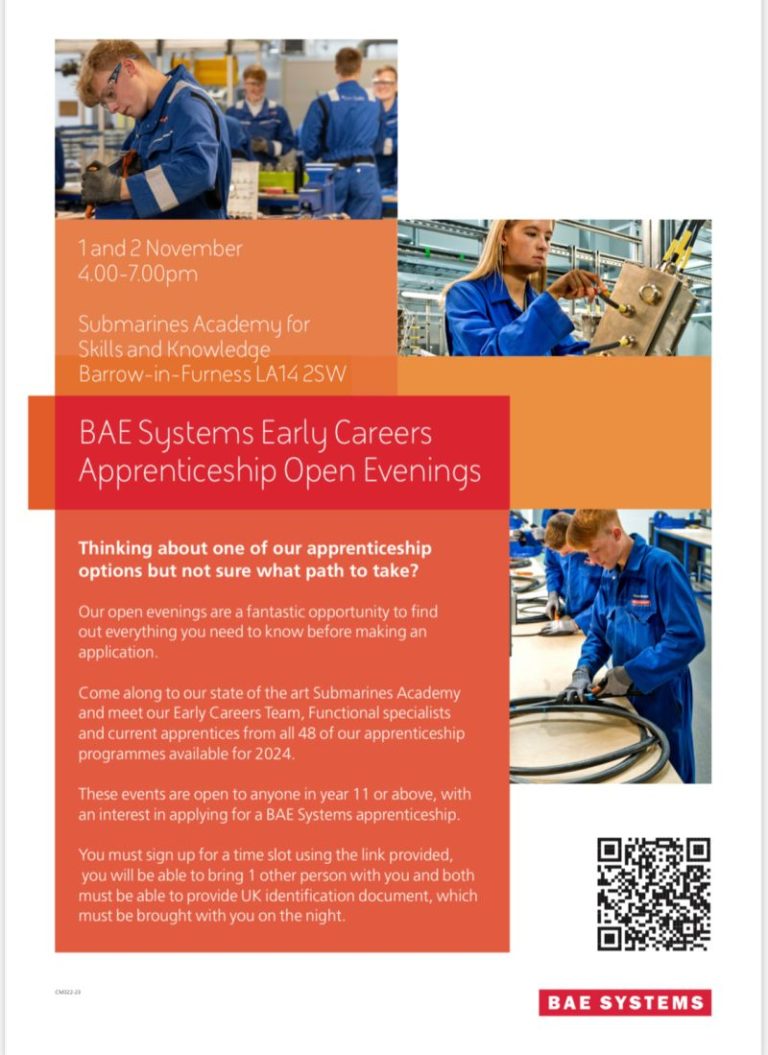 BAE Submarines Academy Apprenticeships – The Submarine Family