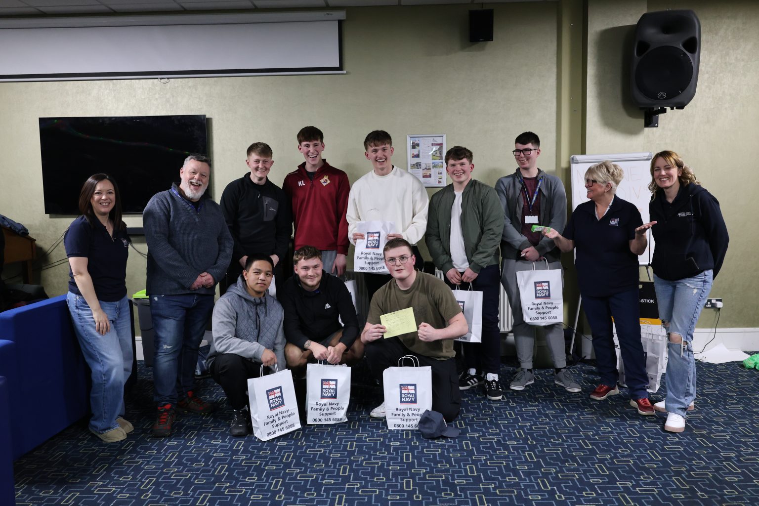 RNRMC Joins Royal Navy Family People and Support Team for an Evening ...