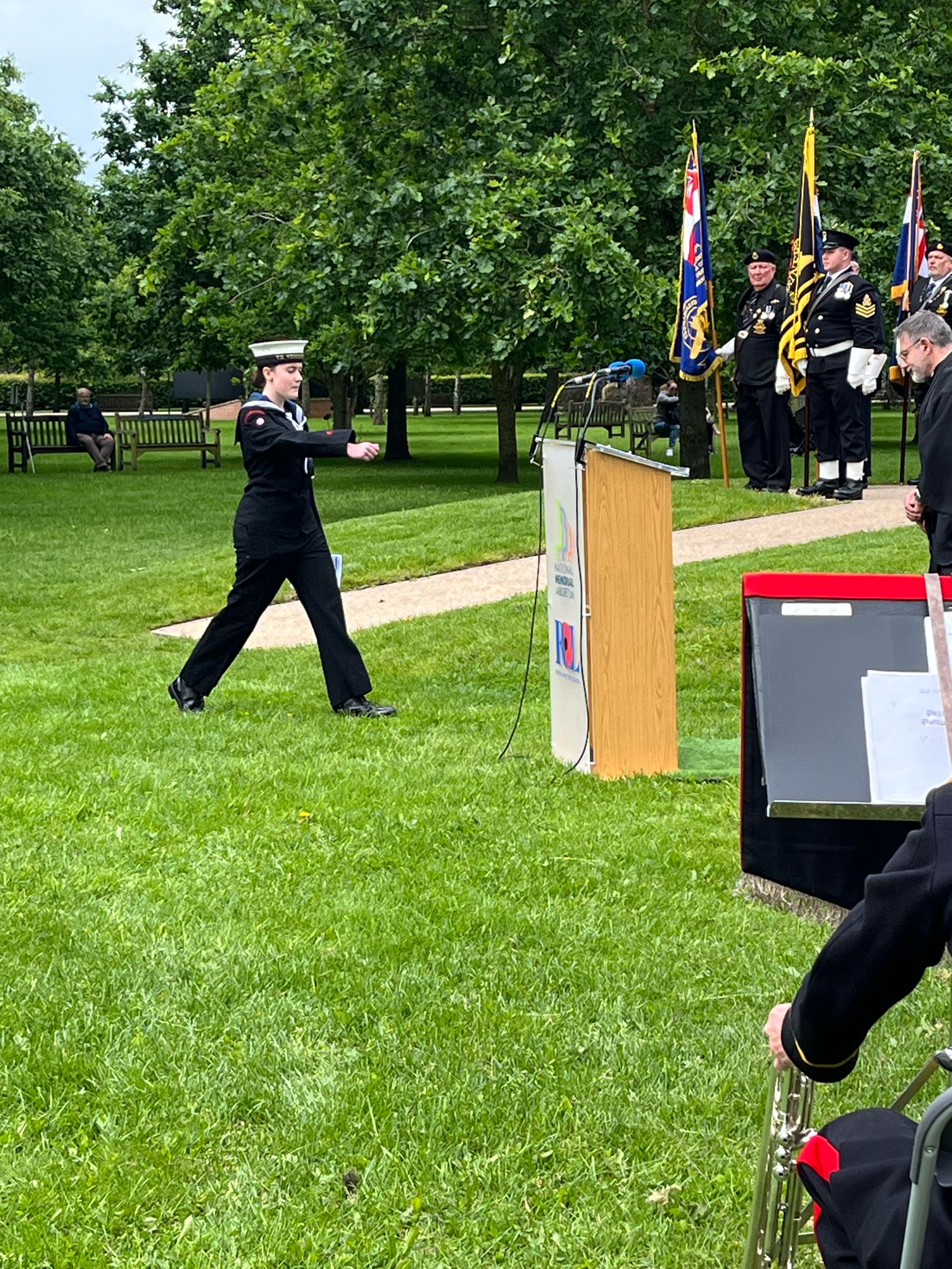 2nd anniversary of the Submariners Memorial at The National Memorial ...