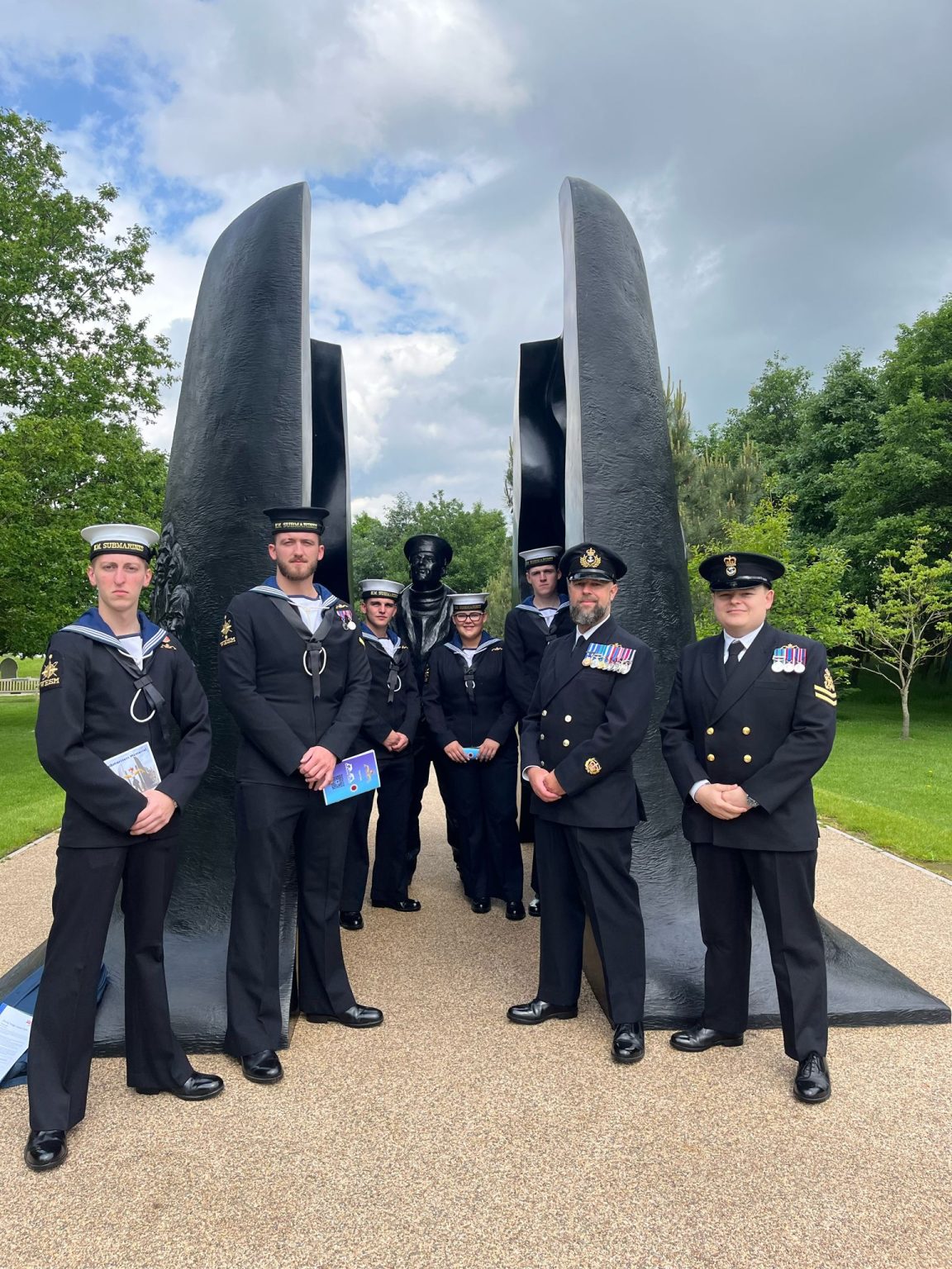 2nd anniversary of the Submariners Memorial at The National Memorial ...