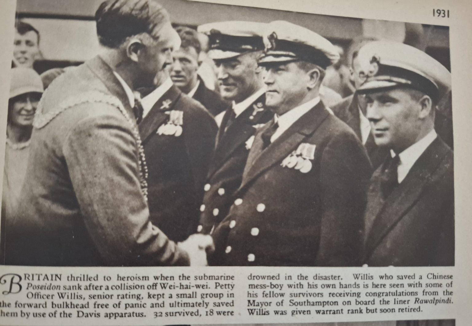 HMS POSEIDON – The Submarine Family